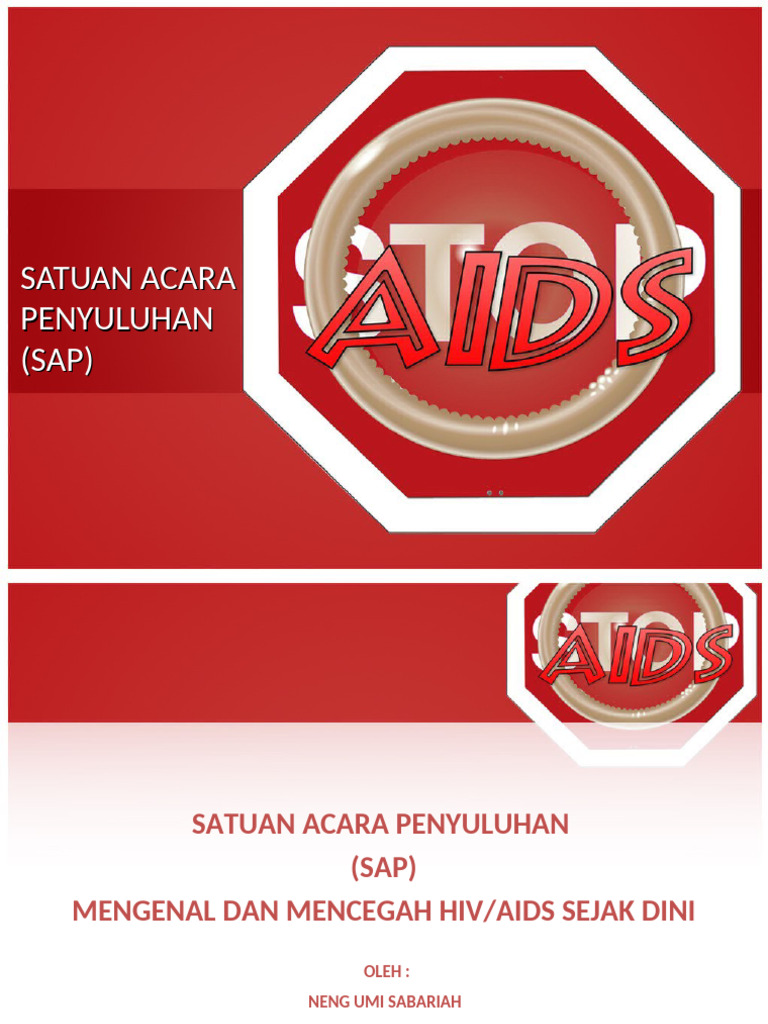 28-Neng Umi Sabariah Sap Hiv Aids | PDF