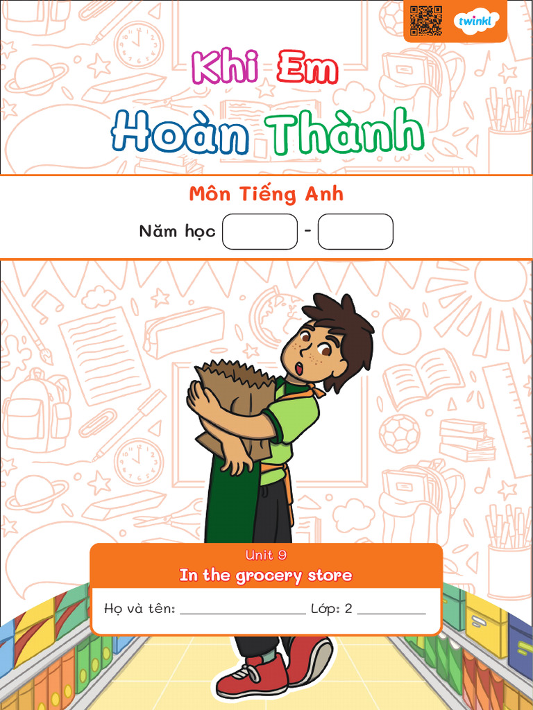 Khi em Hoan Thanh Mon Tieng Anh Lop 2 Unit 9 | PDF