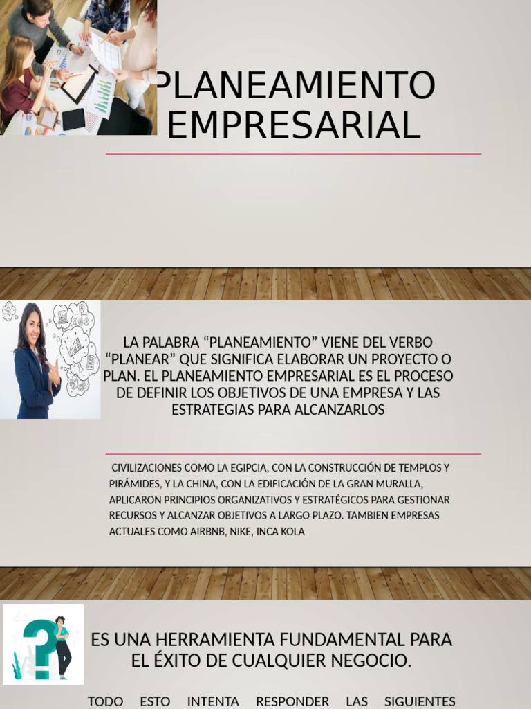 Planeamiento Empresarial | PDF