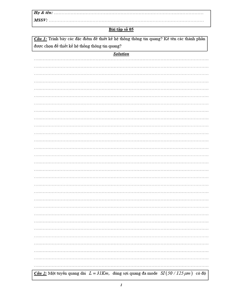 Exercise 5 | PDF