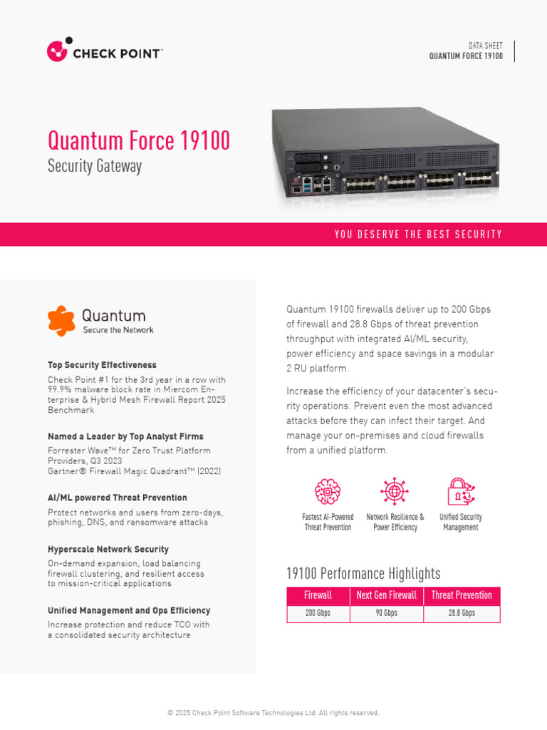 Quantum Force 19100 Datasheet | PDF | Computer Networking | Computer Engineering