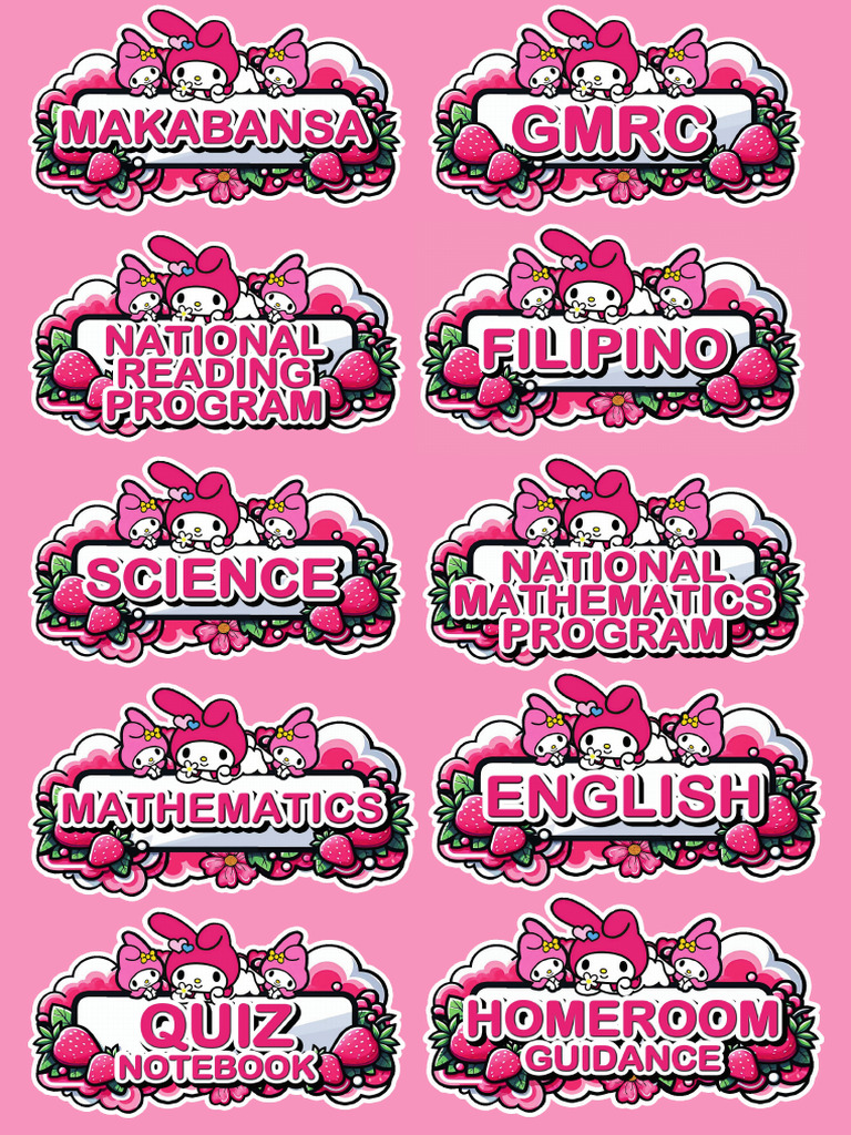 Subject Label | PDF