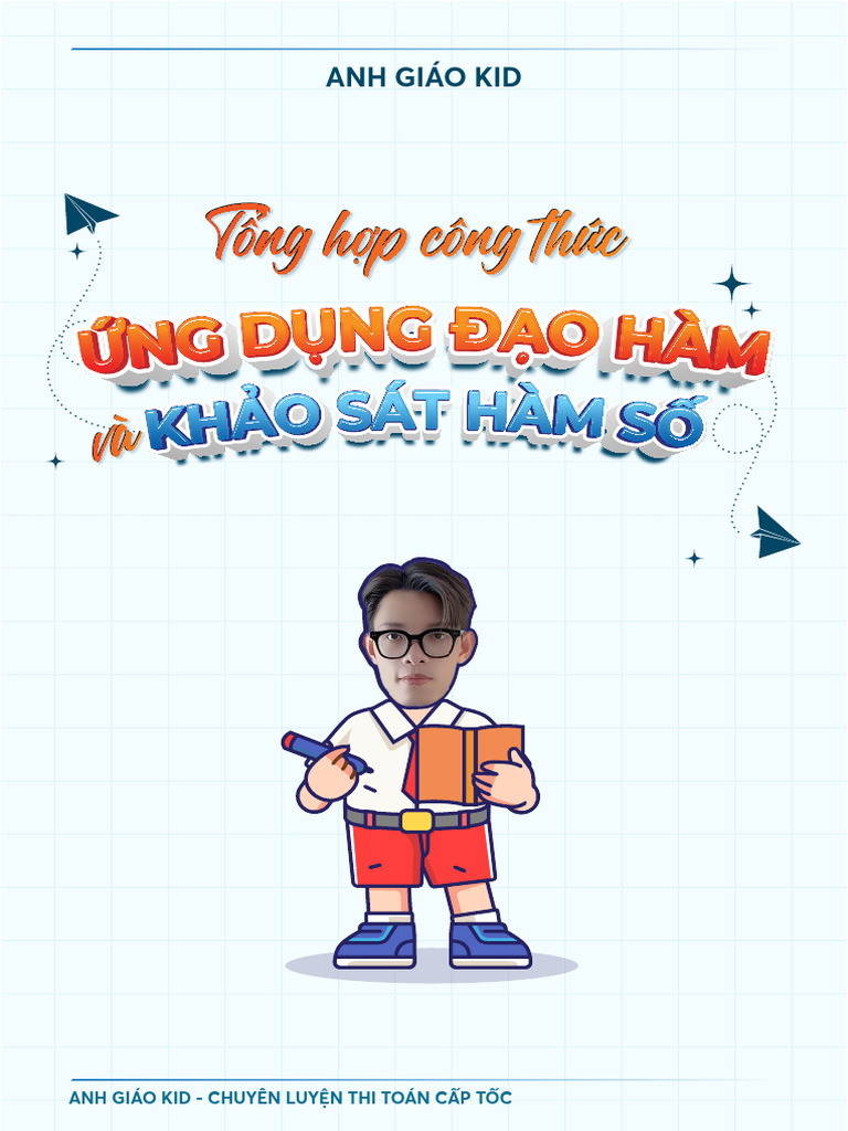 Sổ Tay Công Thức Toán Học - Toán 11&12?Sharekhoahoc | PDF