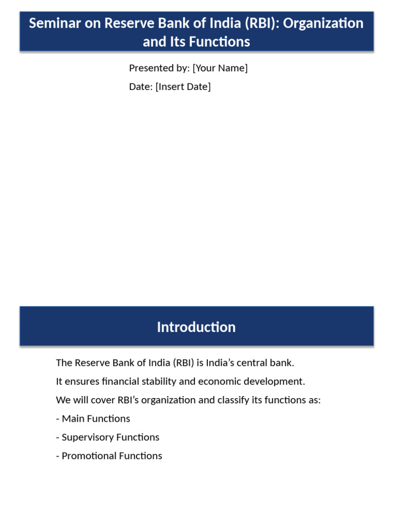 RBI Seminar Custom Design | PDF