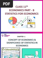 Class 11 Economics Statistics Notes | PDF
