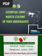 Matatag Portal | PDF | Learning