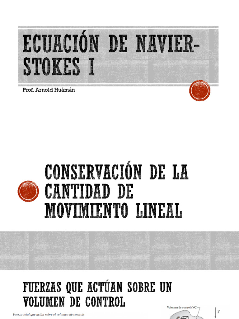 Ecuación de Navier-Stokes y Fluidos | PDF | Ecuaciones de Navier-Stokes ...