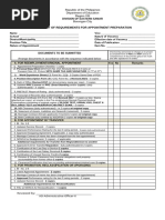 201 Files Checklist | PDF