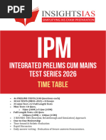 UPSC Prelims Subject Wise Test Series 2026 | PDF | Inflation | Earth
