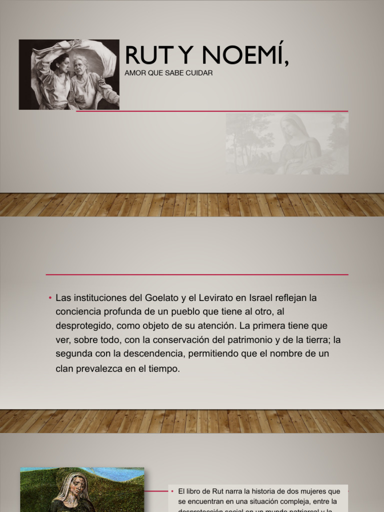 Expresion Biblica Comunion - Rut y Noemi | PDF | Rut (figura bíblica) | Noemí (figura bíblica)