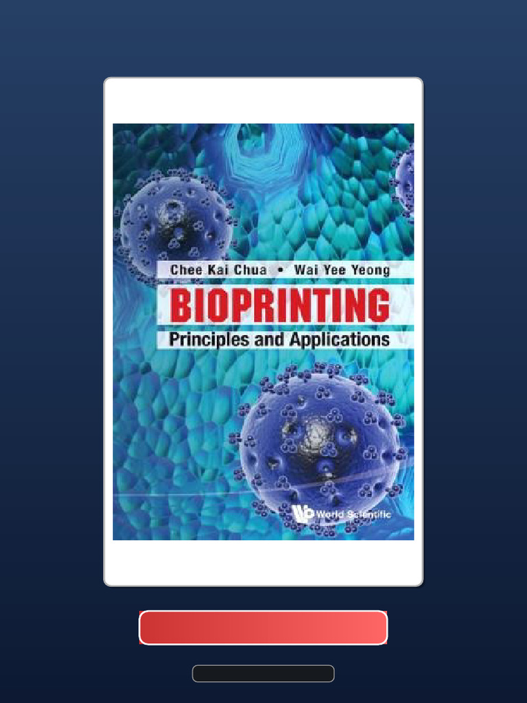 Bioprinting Principles and Applications Full Download | PDF | Tissue Engineering | Multiple Choice