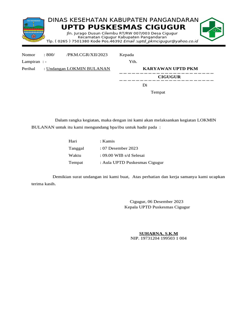 Undangan Lokbul | PDF