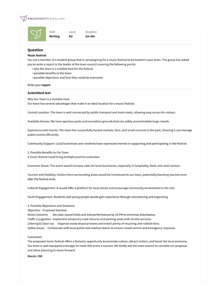 Writing Test | PDF