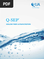 UF Manual by QUA | PDF | Membrane | Chemical Engineering