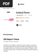 Animal Farm Chapter 7 | PDF