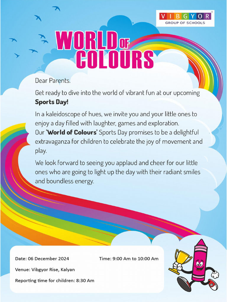 Annual Sports Day Invitation - Batch 2 | PDF