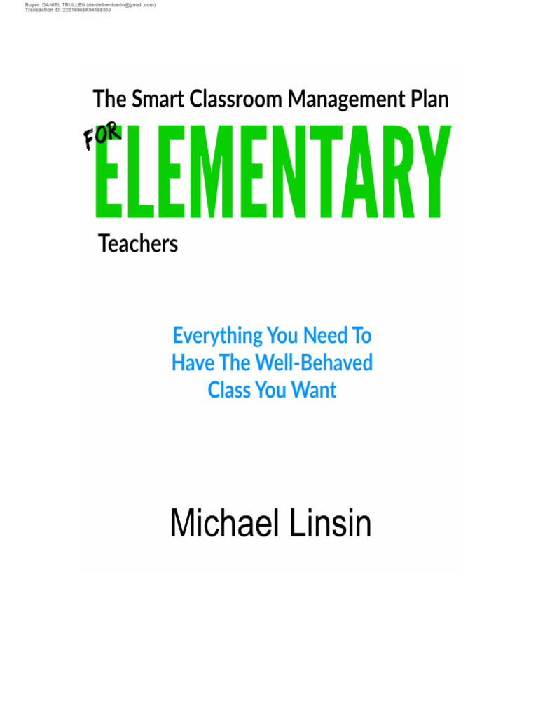 Smart Classroom Management Guide | PDF | Classroom Management ...
