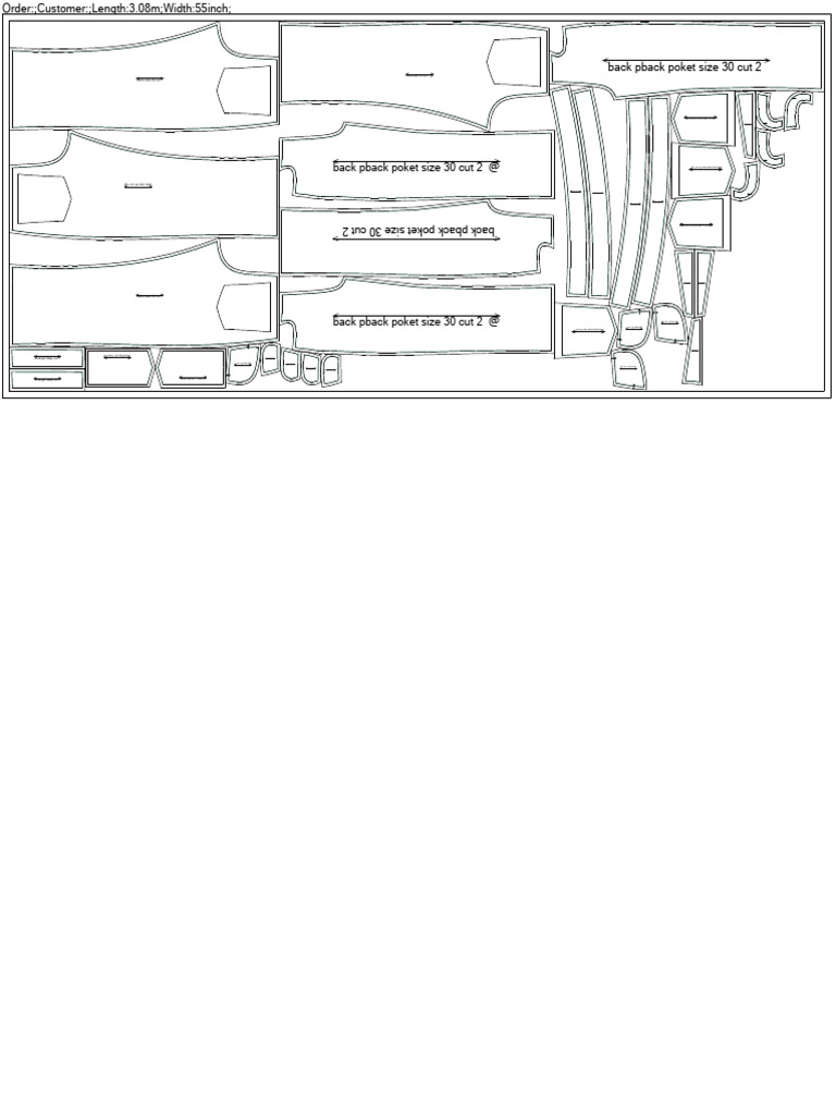 Back Pback Poket Size 30 Cut 2 | PDF