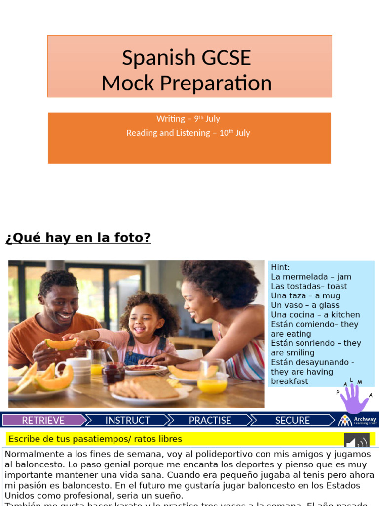 GCSE Mock Prep | PDF