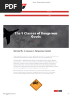 Segregation Table | PDF | Dangerous Goods | Working Conditions