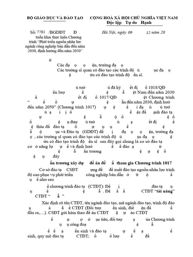 Cong Van Gui Cac Csdtfinal | PDF