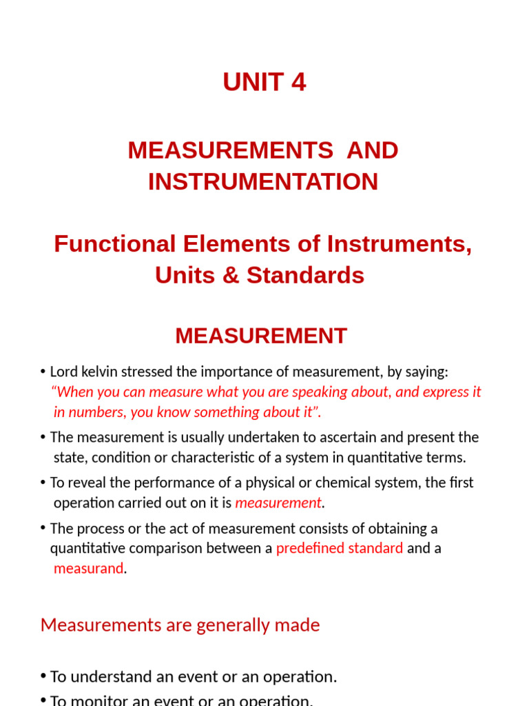LM28 - Functional Elements of An Instrumentation System | PDF ...
