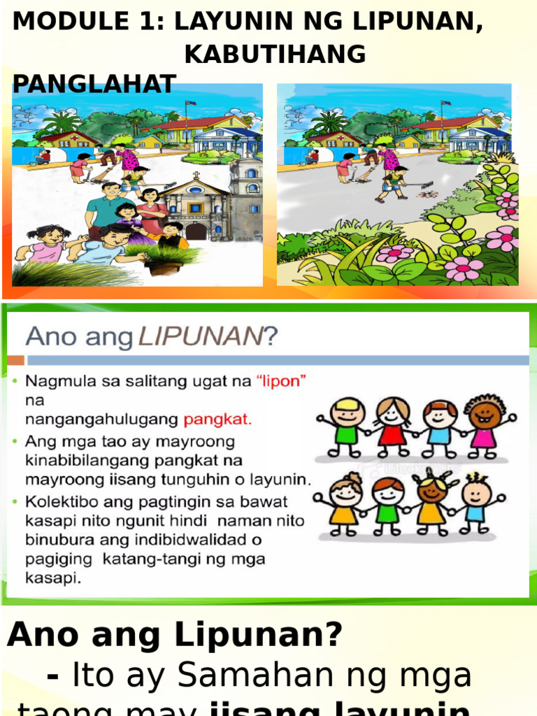 Layunin NG Lipunan Kabutihang Panlahat | PDF