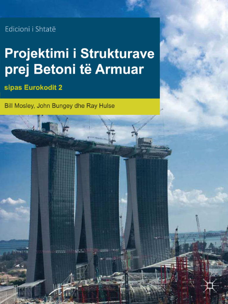 Projektimi I Strukturave Prej Betoni Te Armuar | PDF