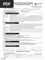 Boi Neft Rtgs Form | PDF | Service Industries | Money