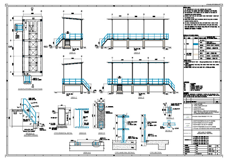 ACCB Platform Layout Plan for Solar Projects | PDF | Solar Power ...