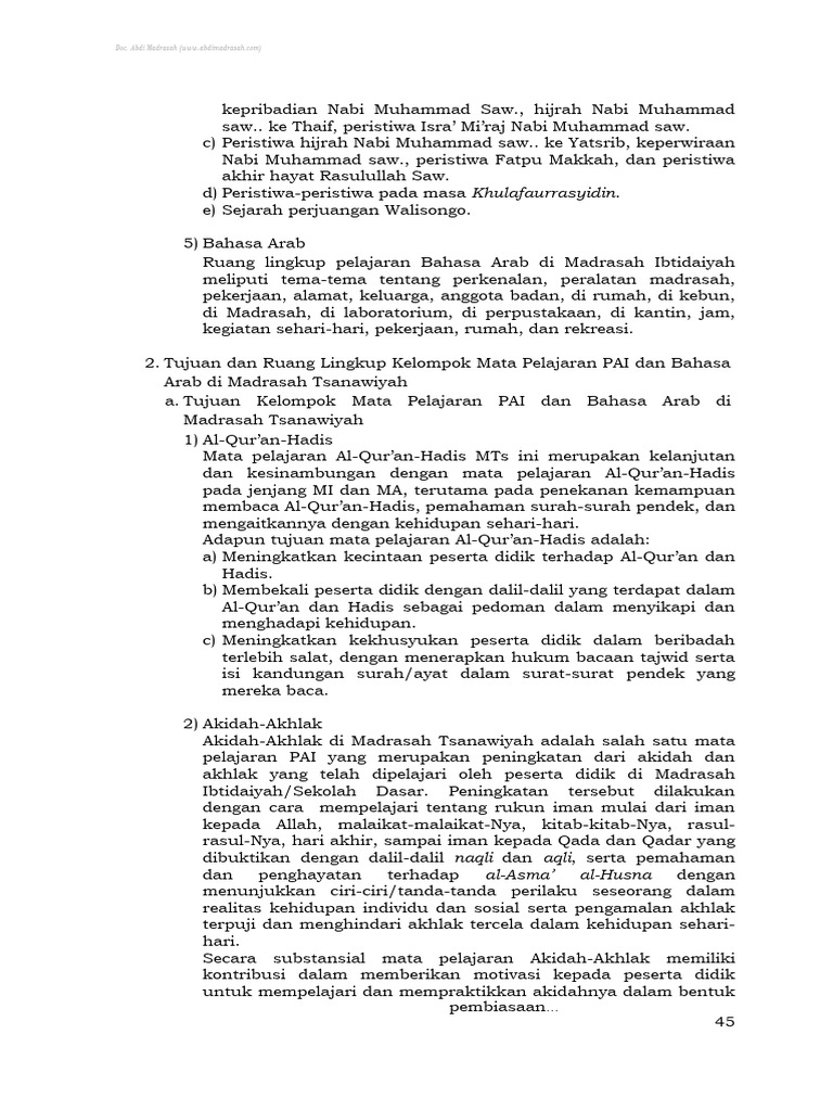 Kma Nomor 165 Tahun 2014 Kurma k13 Lampiran - 045 | PDF