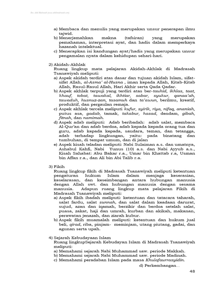 Kma Nomor 165 Tahun 2014 Kurma k13 Lampiran - 048 | PDF