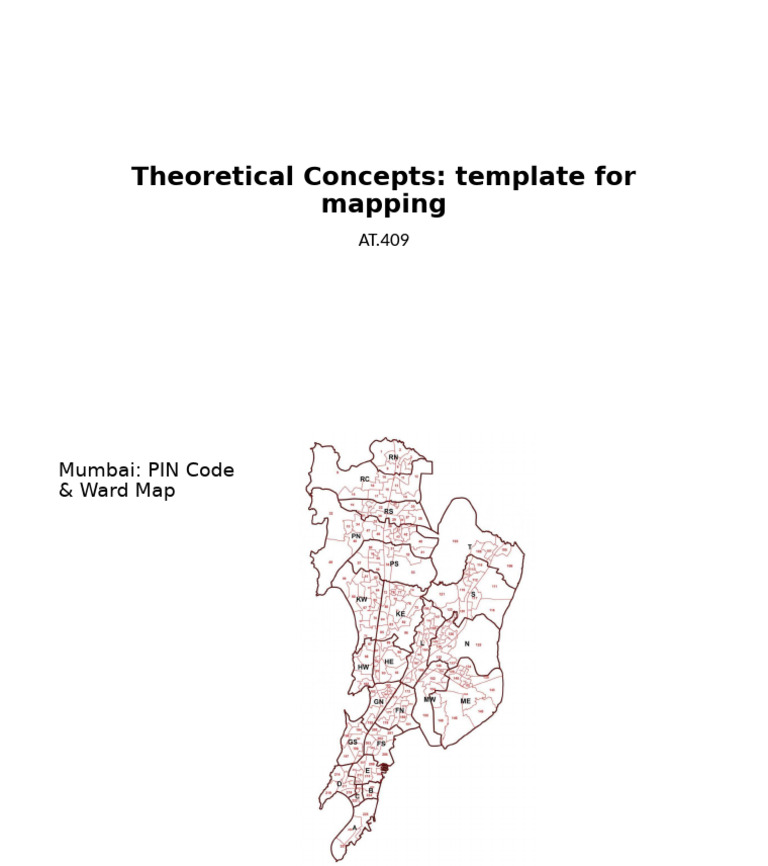Theoretical Concepts - Template For Mapping | PDF