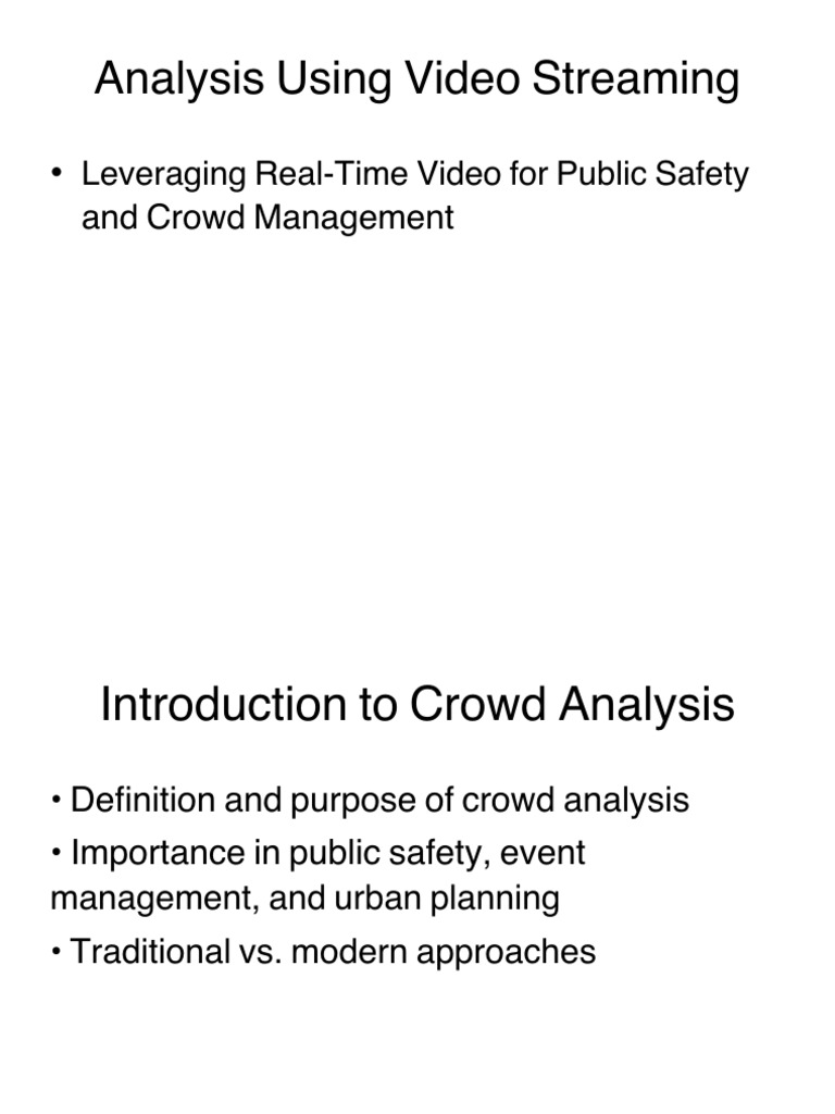 Video Monitoring Presentation | PDF | Surveillance | Closed Circuit Television