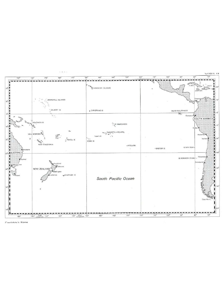 South Pacific Chart N | PDF