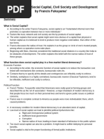 Robert Putnam Social Capital | PDF | Social Capital | Civic Engagement