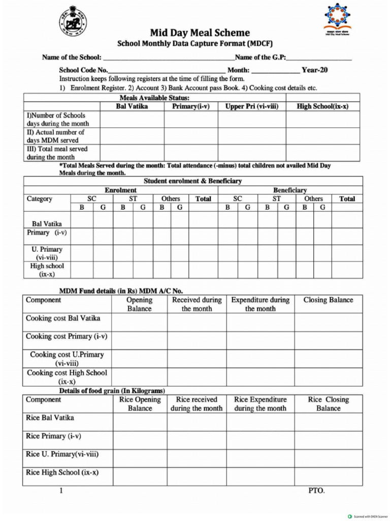 PM Poshan | PDF