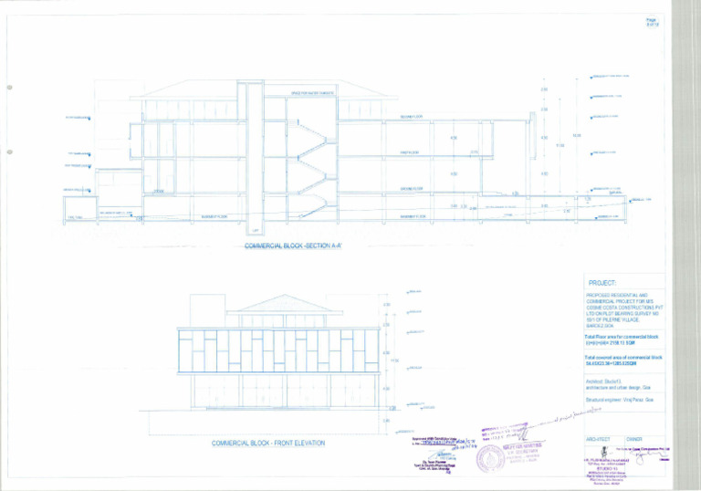 1CHOGM Approval Drawings - 0-5 | PDF