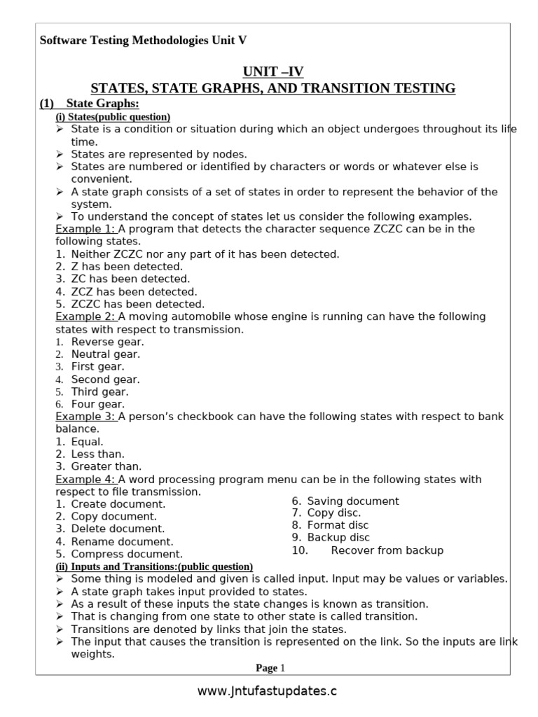 STM Unit 4&5 | PDF | Matrix (Mathematics) | Software Testing