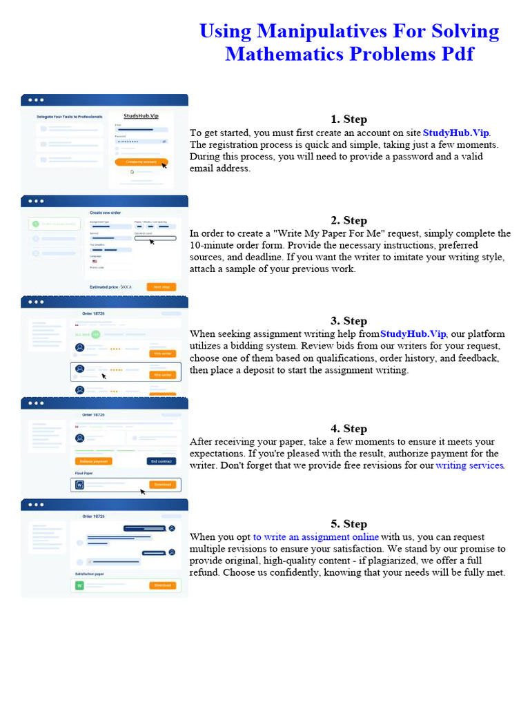 Using Manipulatives For Solving Mathematics Problems PDF | PDF ...
