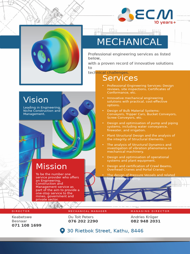 Mechanical Flyer A4 | PDF | Applied And Interdisciplinary Physics ...