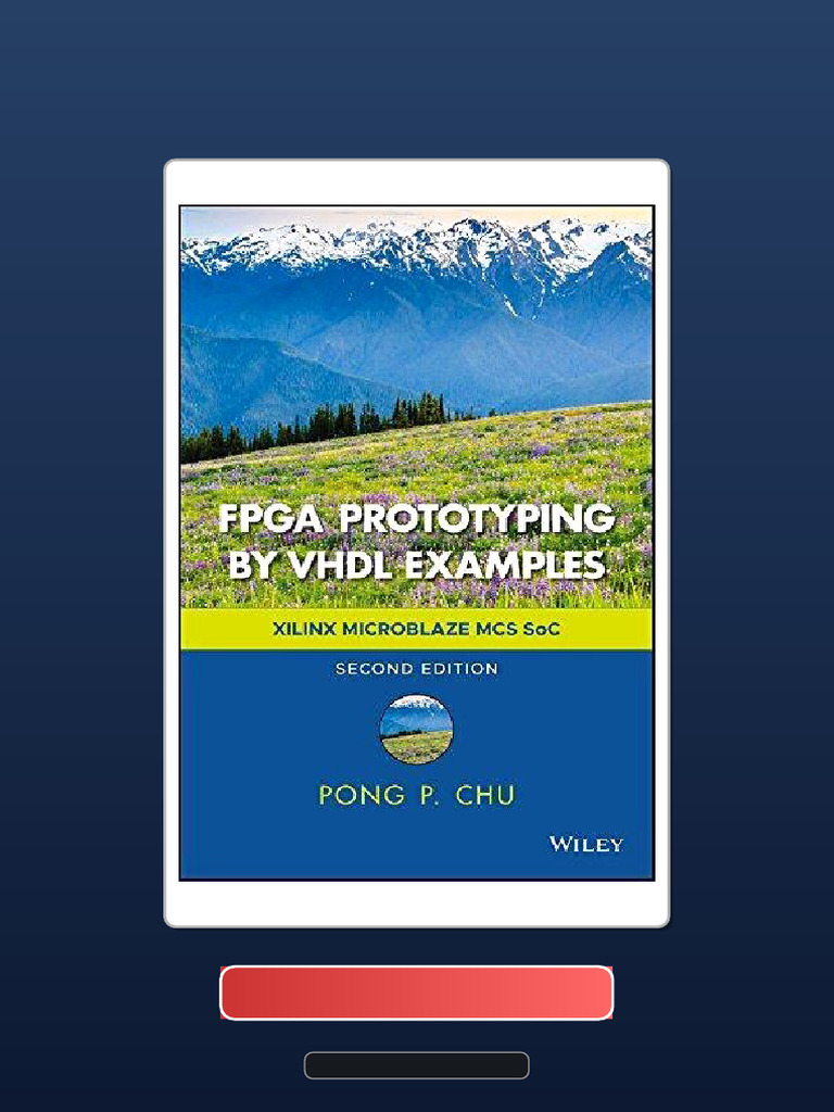 FPGA Prototyping by VHDL Examples Xilinx MicroBlaze MCS SoC Full Download | PDF | Multiple ...