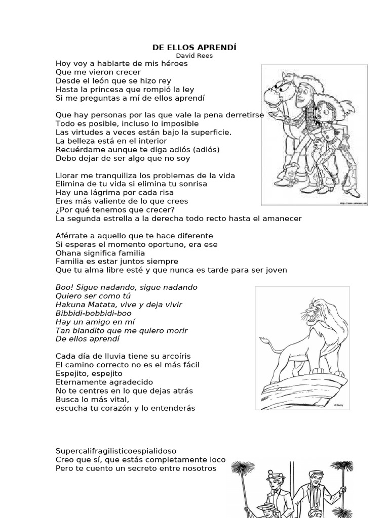 Lecciones de "De Ellos Aprendí" | PDF