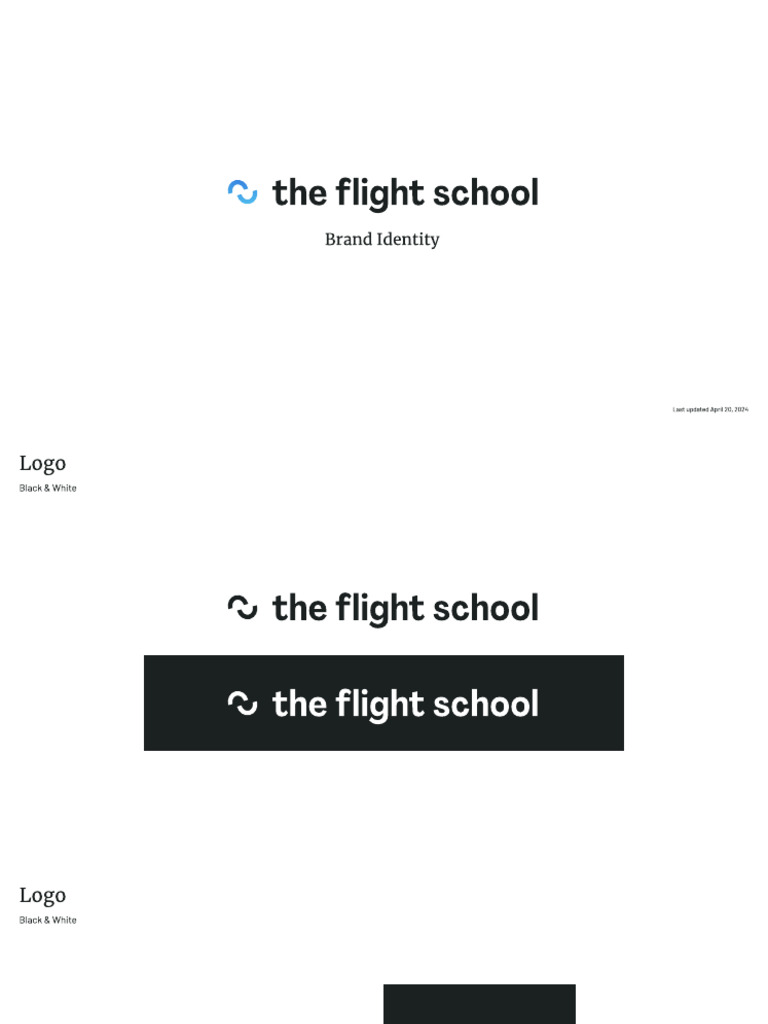 Flight School Branding | PDF