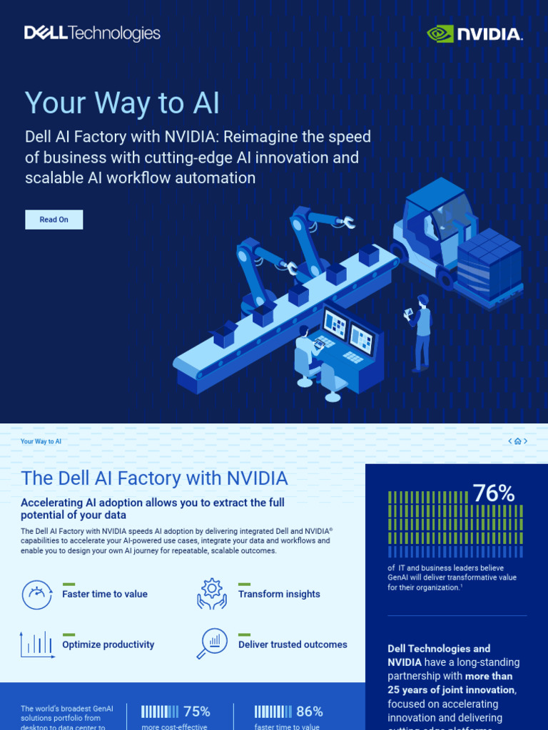 Dell Ai Factory With Nvidia Ebook | PDF | Artificial Intelligence | Intelligence (AI) & Semantics