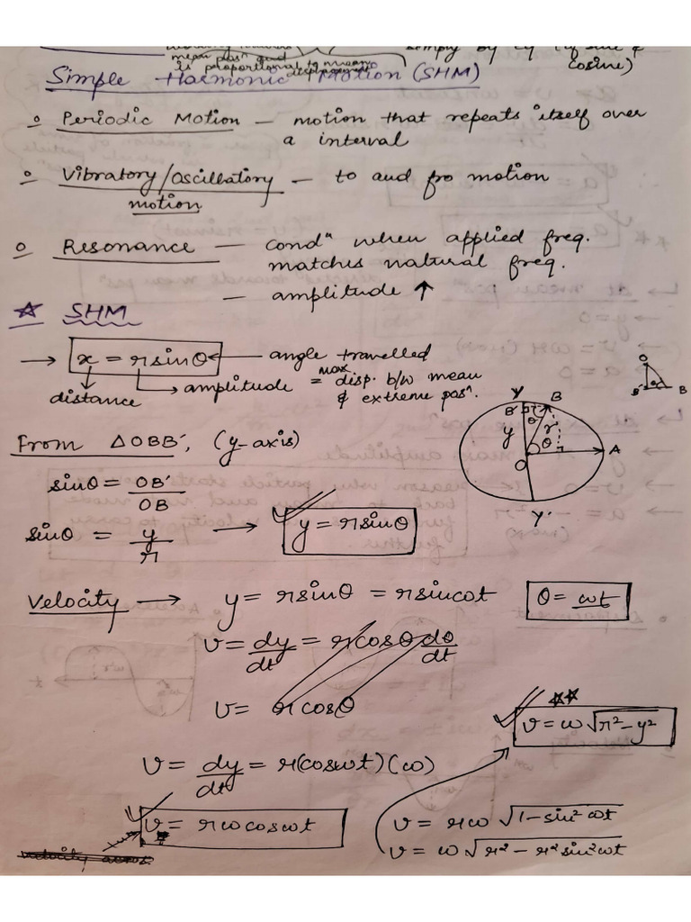 Phy U1+u2 | PDF