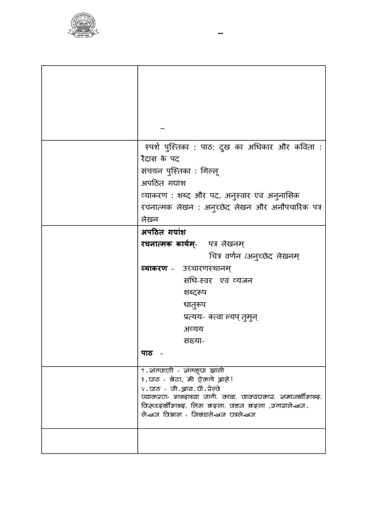 I Periodic Syllabus Std-Ix-25-26 Revised | PDF
