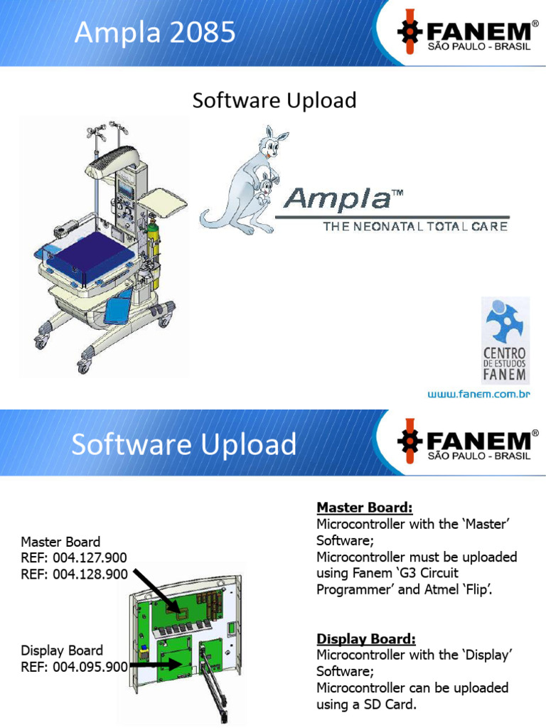 Ampla 2085 - Software Upload | PDF | Electronics | Office Equipment