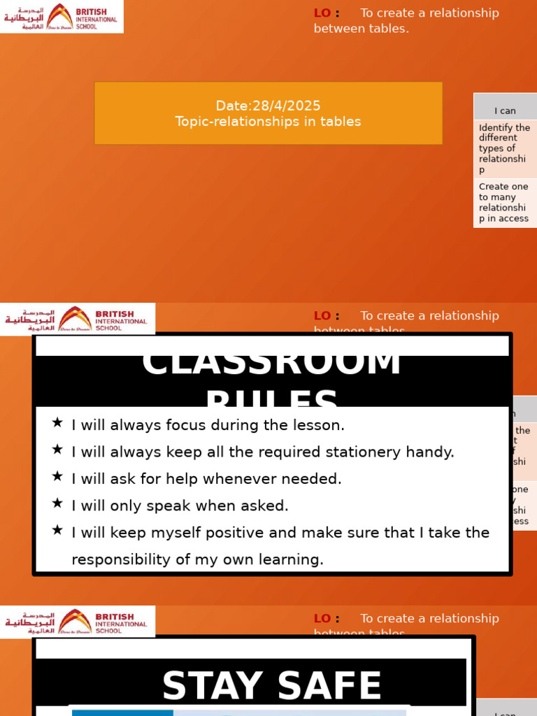 Create One-to-Many Relationships in Access | PDF | Learning | Education ...