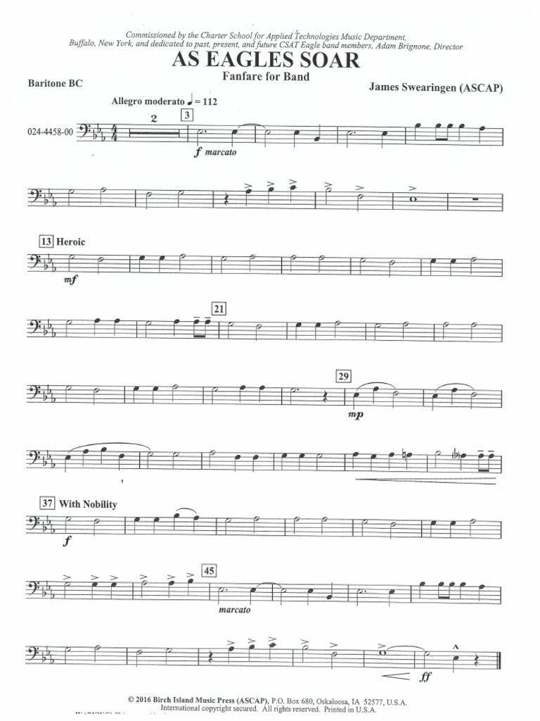 Euphonium - Eagles | PDF